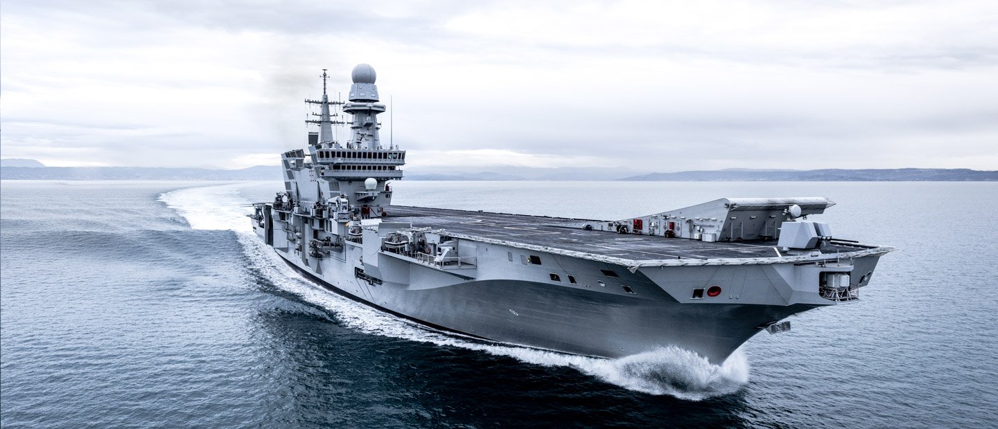 Italian Aircraft Carrier Cavour: A Powerful Force - PropTors
